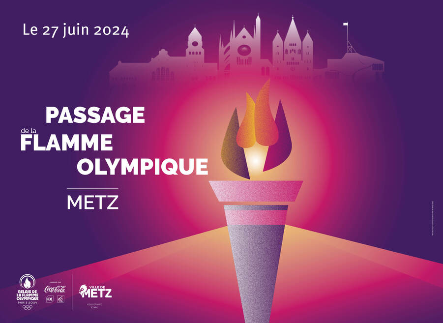 Streckenverlauf der Fackel durch die Stadt